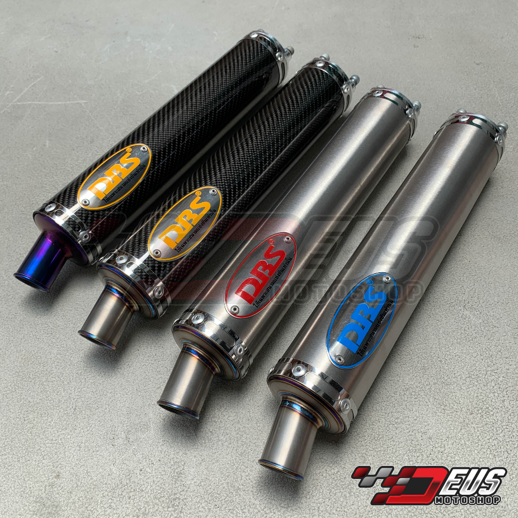 Jual Silencer 2T DBS Carbon Titanium / Stainless Titan | Knalpot 2tak 2 ...