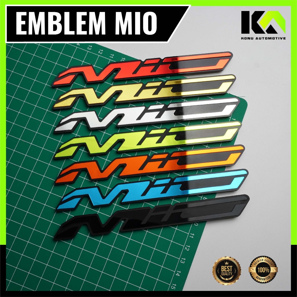 Jual EMBLEM MIO LOGO MIO TIMBUL 3D EMBLEM YAMAHA MIO 151 DAN YAMAHA MIO ...