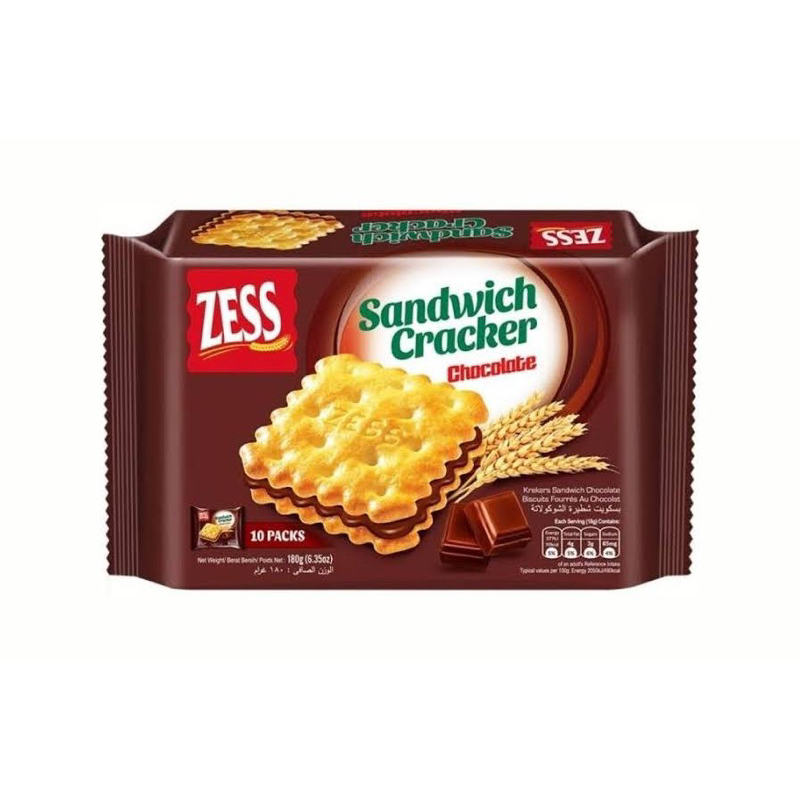 Jual Zess Original Cream Cracker Zess Sandwich Cracker Oriental ...