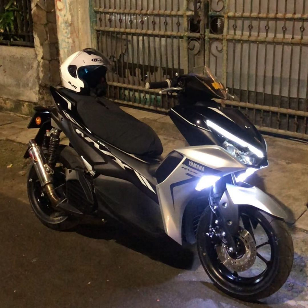 Jual STRIPING STICKER ALL NEW AEROX CONNECTED NVX 155 TRANSPARAN SIMPLE ...