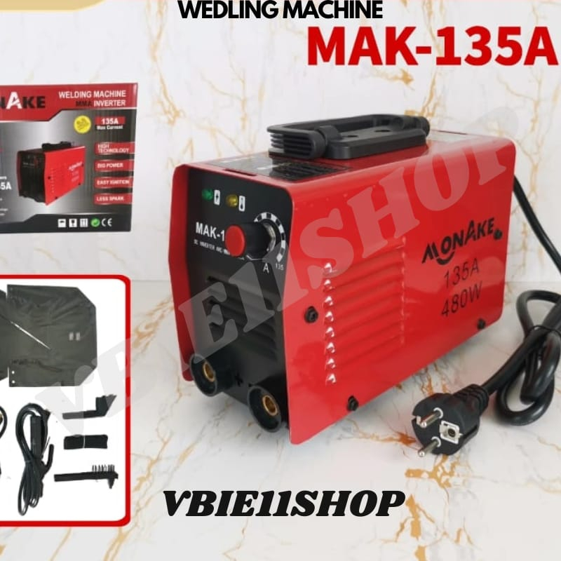 Jual Mesin Las Serbaguna Welding Machine MAK 135 A Monake (Mesin Las) | Shopee Indonesia