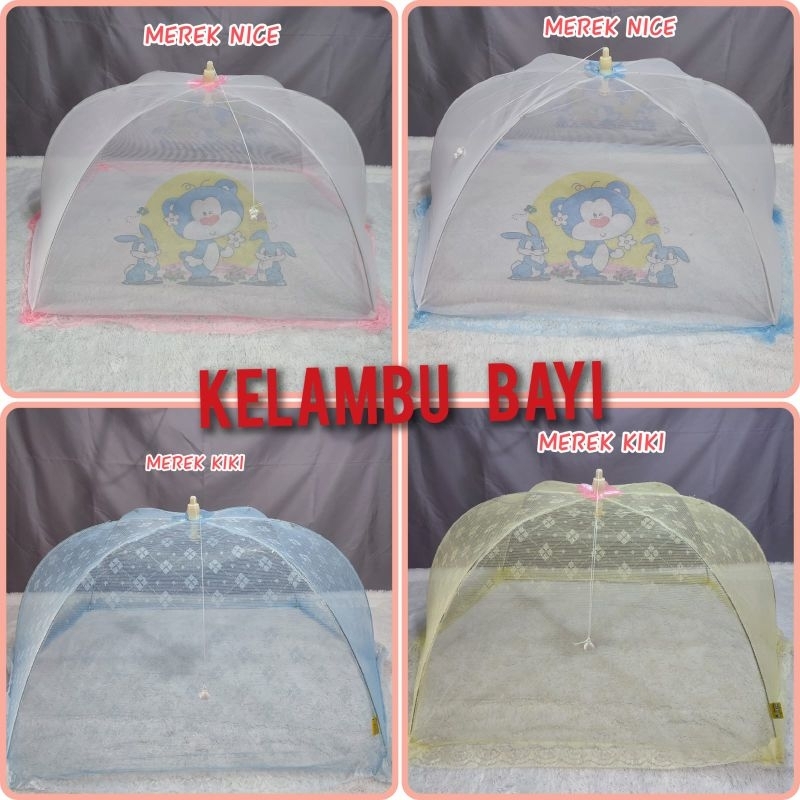 Jual Kelambu bayi merek nice dan kiki | kelambu tarik jumbo | kojong ...