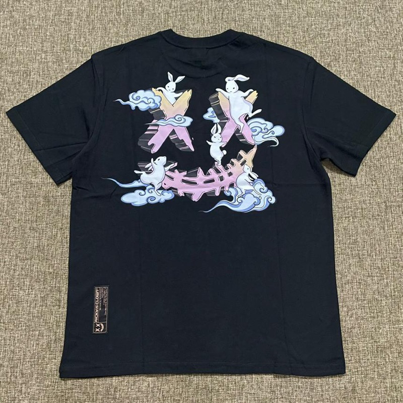 Jual Ricky Is Clown Moon Palace Rabbit Tee Black Original ...