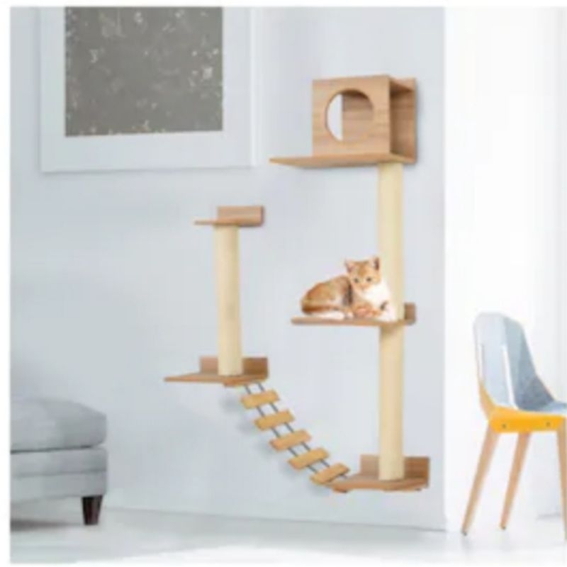 Jual cat playground cat condo cat tree cat house serbaguna kandang ...