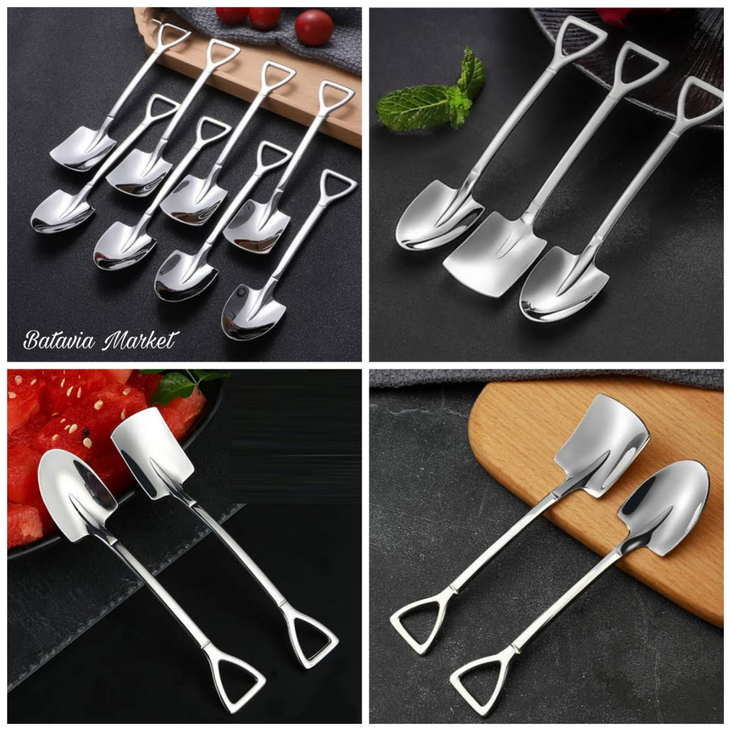 Jual Sendok Sekop Besi Stainless Baja Anti Karat / Sendok Stainless ...
