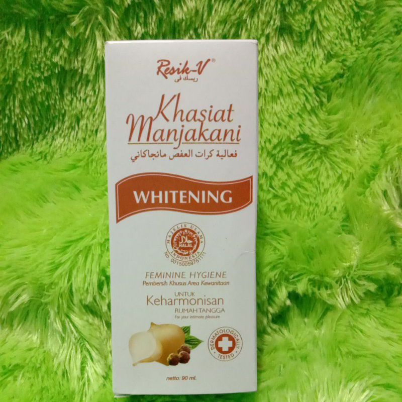 Jual Resik-V whitening manjakani 90ml | Shopee Indonesia