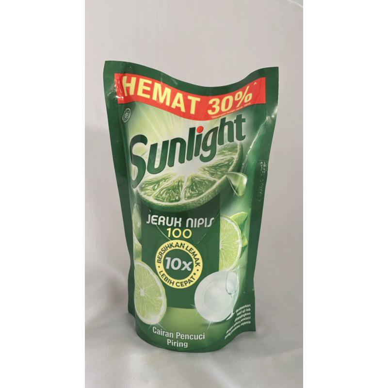 Jual Sunlight Sabun Cuci Piring Jeruk Nipis Refill 650 ML | Shopee Indonesia