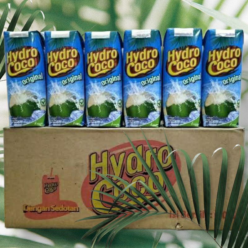 Jual Hydro coco 250ml | 1 Dus/Karton isi 24pcs | Shopee Indonesia