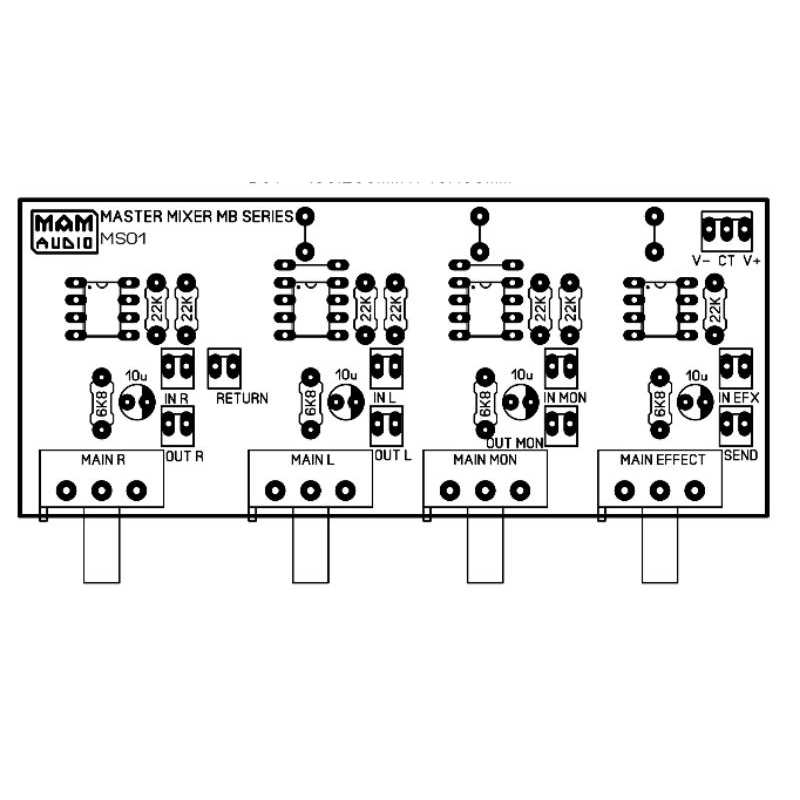 Jual PCB Master Mixer MS01 | Shopee Indonesia