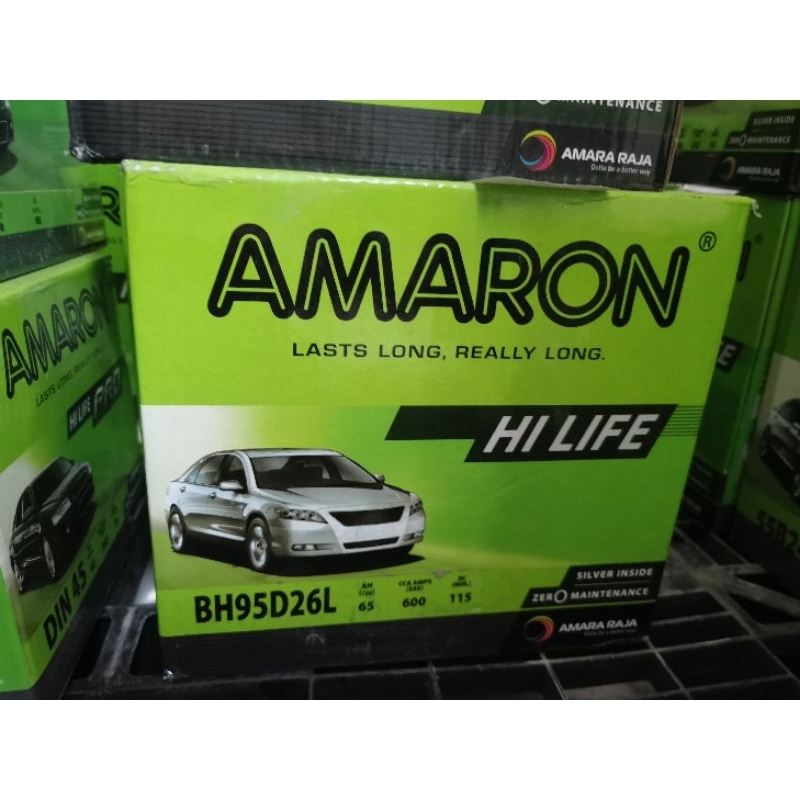 Jual ACCU MOBIL AMARON 95D26L / NX110-5L / NS70L | Shopee Indonesia