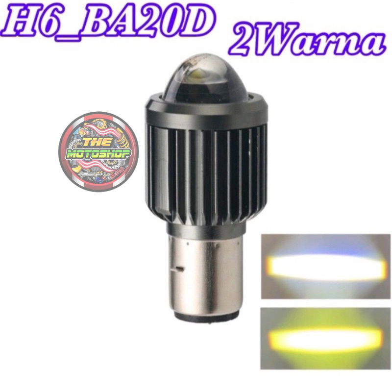 Jual LAMPU UTAMA LAMPU DEPAN LED H6 WATERPROOF PNP MOTOR SUZUKI THUNDER ...