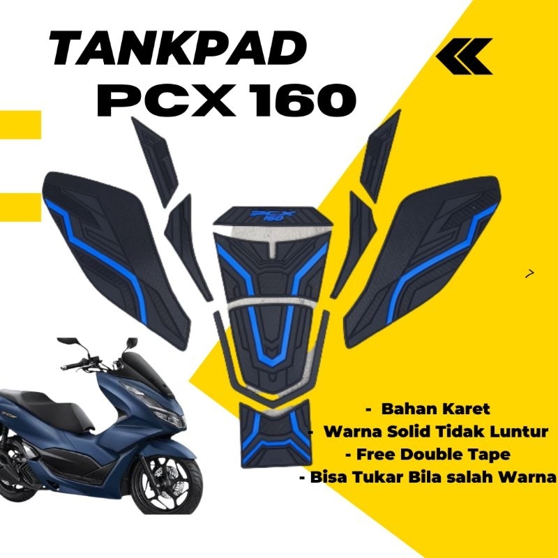 Jual Tankpad Pcx 160 Bahan Karet Aksesoris Motor Honda | Shopee Indonesia