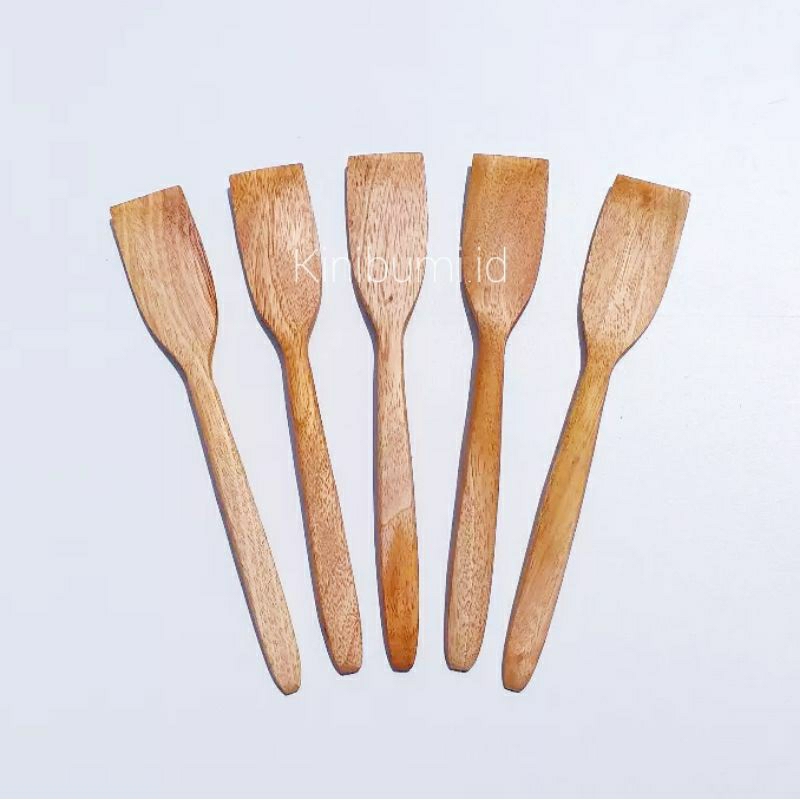 Jual Spatula Kayu Mini Sutil Mini | Shopee Indonesia