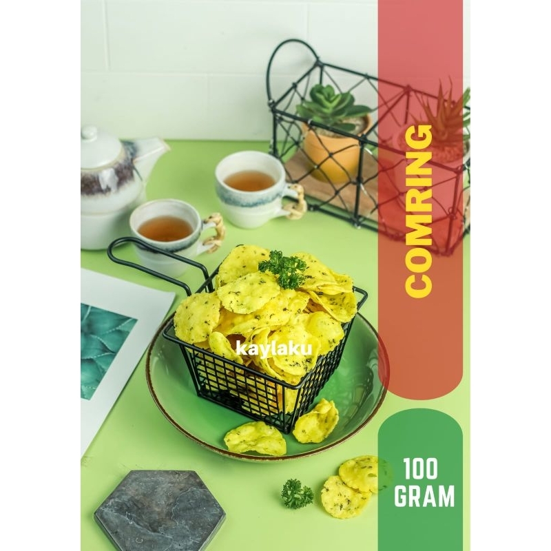 Jual Comring 100 gr Bumbu pedas Daun jeruk | Shopee Indonesia