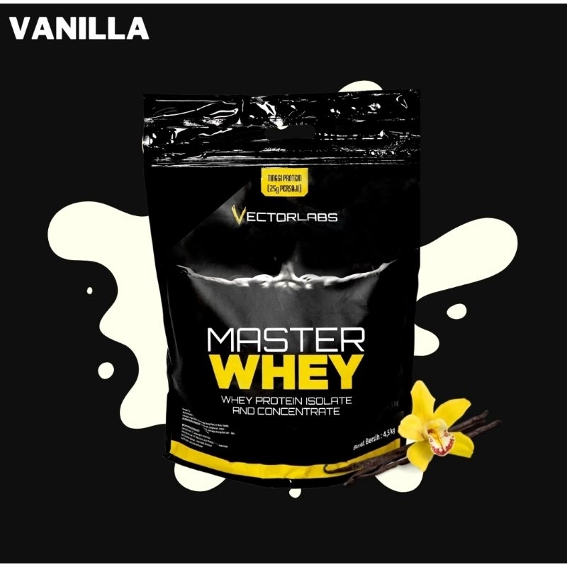 Jual Vectorlabs Master Whey Protein 10 lbs Susu Whey Protein Isolate ...
