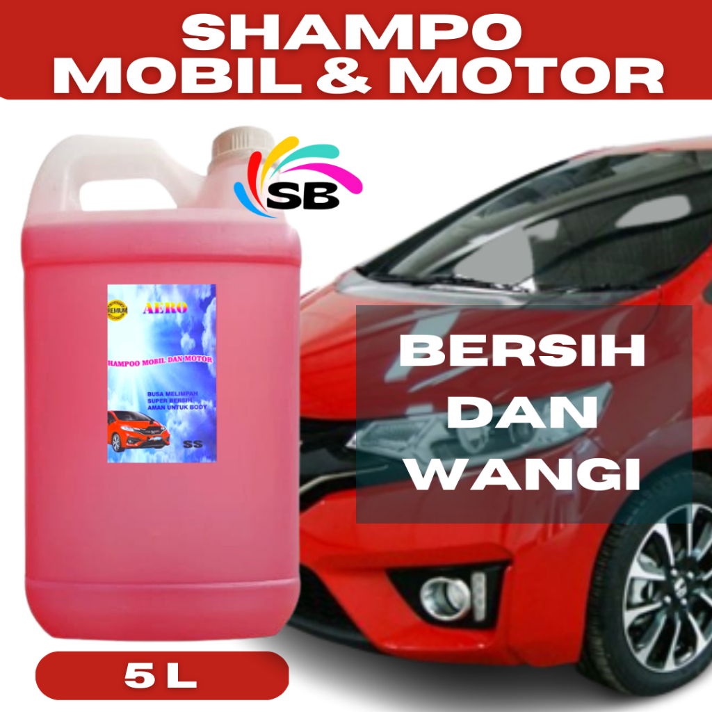 Jual SHAMPO MOBIL DAN MOTOR 5 LITER | Shopee Indonesia