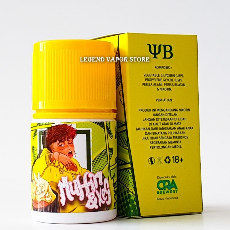 Jual FREEBASE - MUFFIN & XES V3 Banana Muffin Cream Cake 60ML AUTHENTIC ...