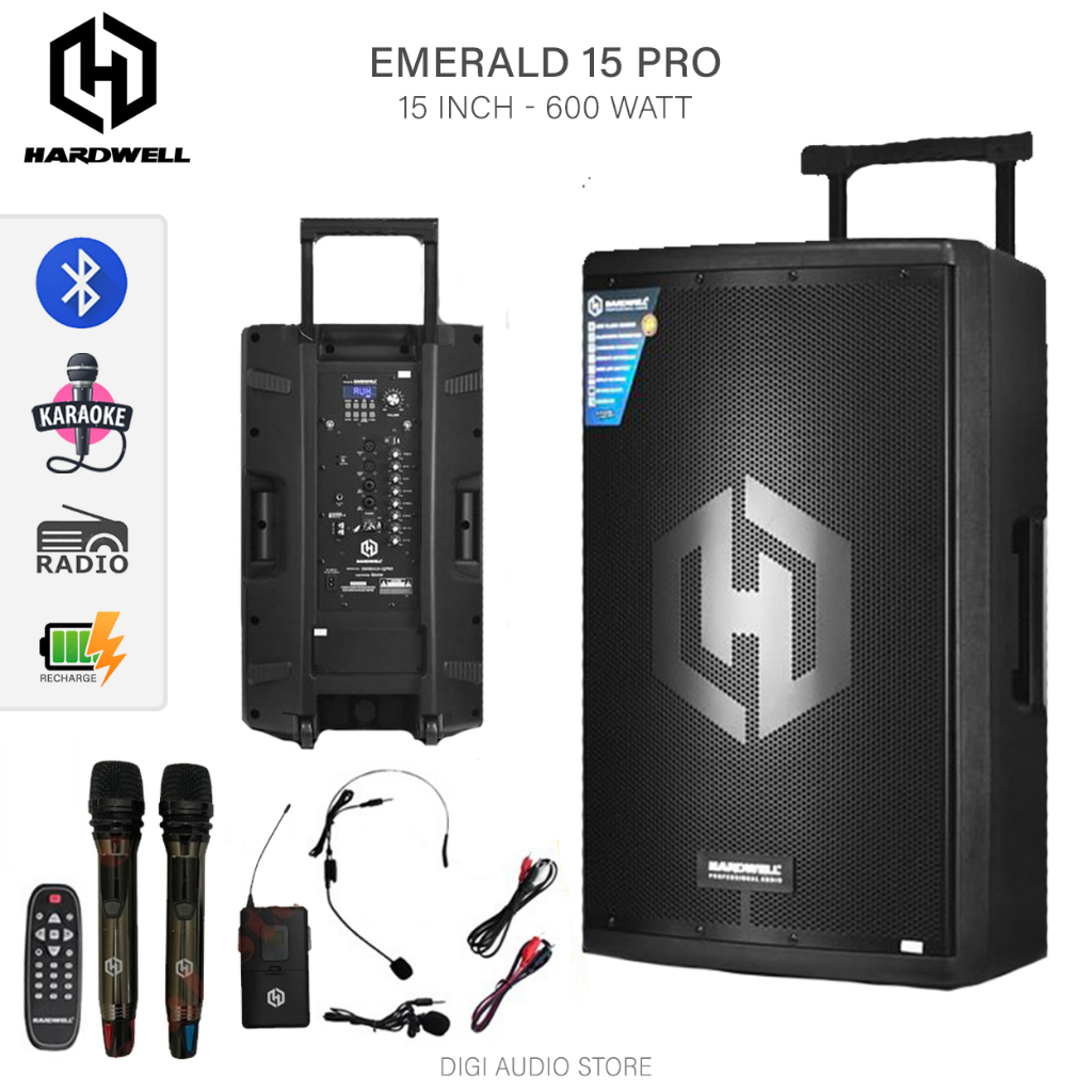 Jual Speaker Portable Wireless Bluetooth Sound System Karaoke & Meeting ...