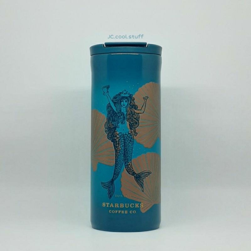 Jual Starbucks Tumbler 12oz SS Siren and Shells original (Anniversary ...