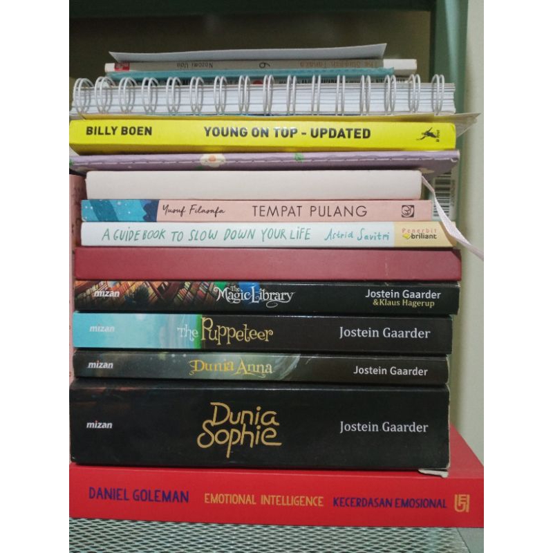 Jual PRELOVED JOSTEIN GAARDER - Dunia sophie dunia anna the magic ...
