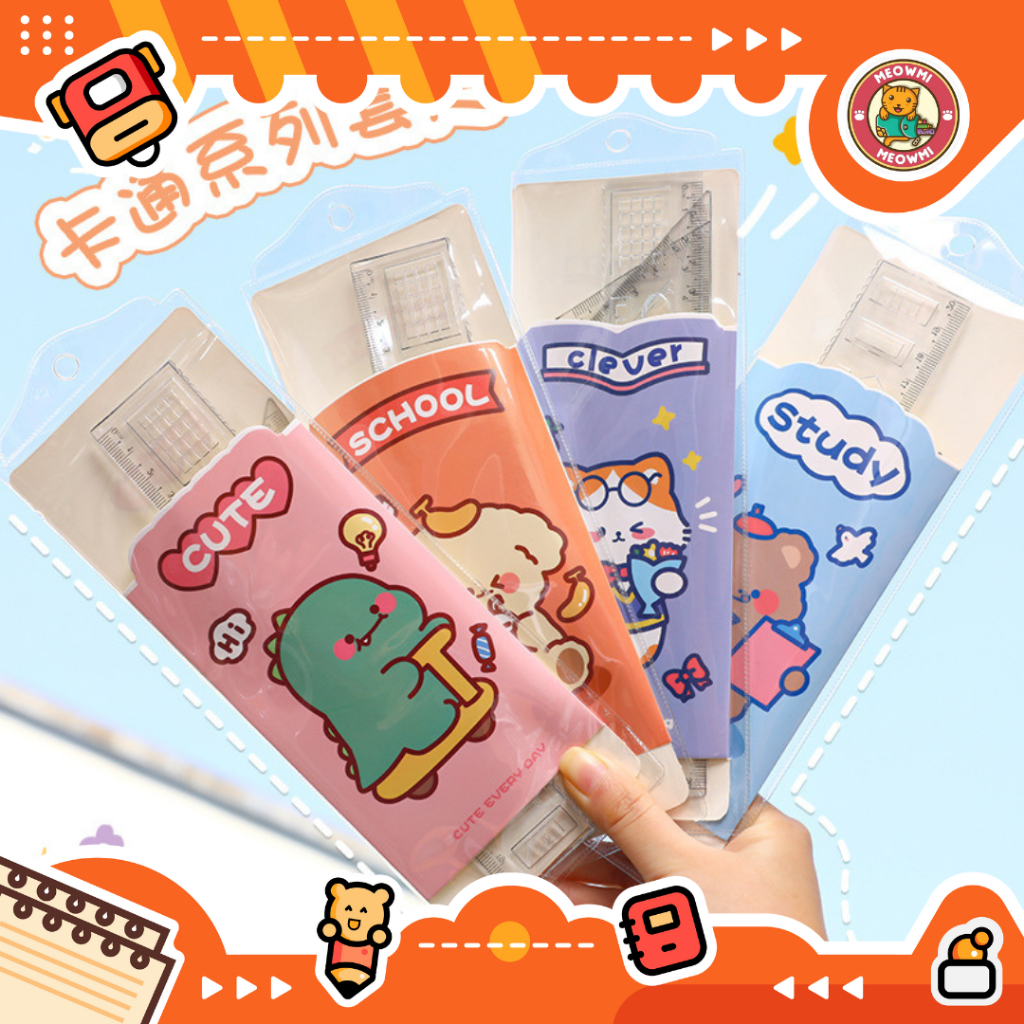 Jual Penggaris Set 4 in 1 Geometri Set Karakter Lucu RL0024 | Shopee ... Jual Penggaris Set 4 in 1 Geometri Set Karakter Lucu RL0024 | Shopee ...