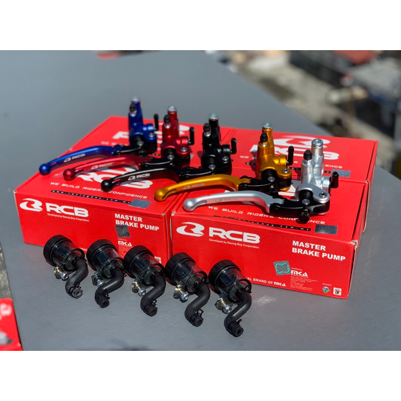 Jual Master rem RCB S1 Radial 14mm Kanan Kiri dan Handle kiri | Shopee Indonesia