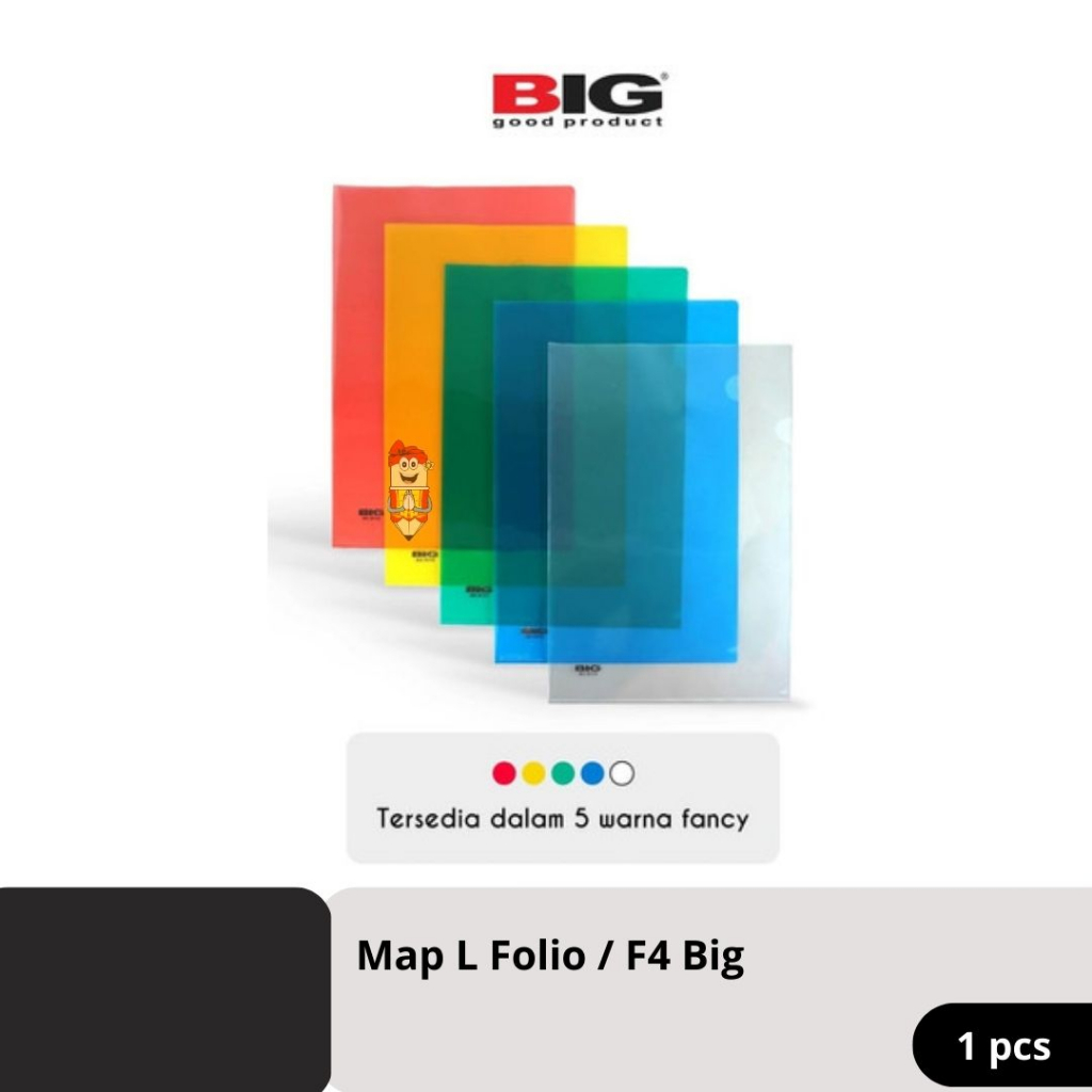Jual Map L Folio / F4 Big Bening Transparan | Shopee Indonesia