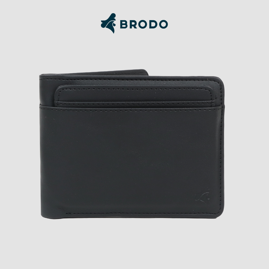 Jual BRODO - Dompet Walland Black | Shopee Indonesia
