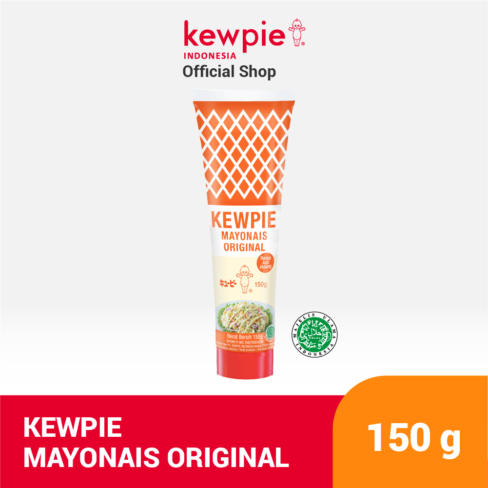 Jual KEWPIE MAYONAIS MAYO ORIGINAL Tube 150g | Shopee Indonesia