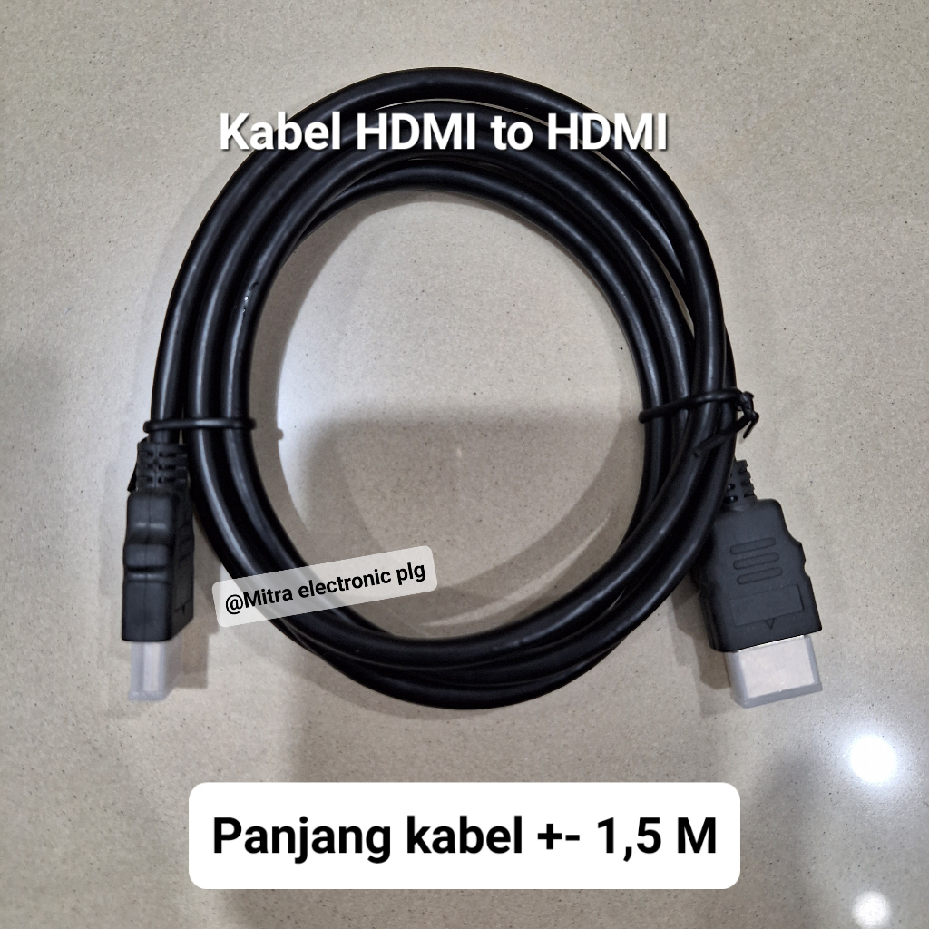 Jual Kabel HDMI to HDMI 1 Meter HD | Shopee Indonesia