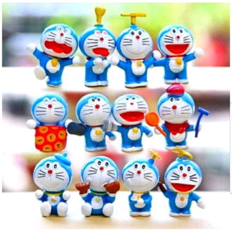 Jual SALE !!! MINIATUR DORAEMON MINI / TOPPER KUI // MAINAN PATUNG ...