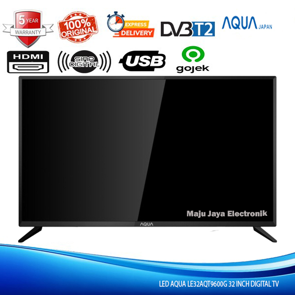 Jual LED TV AQUA 32 Inch AQT32K70M DVB2 USB MOVIE HDMI DIGITAL TV ...