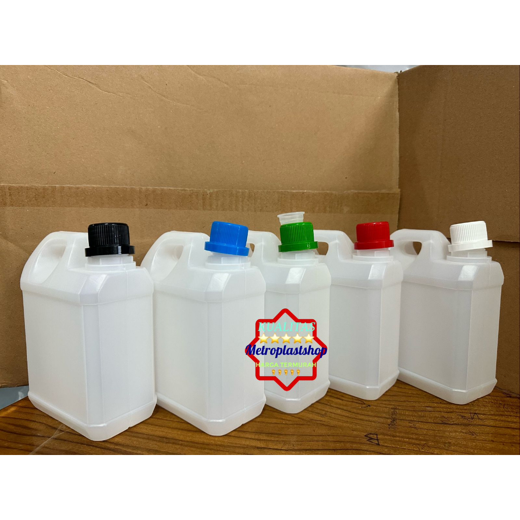Jual GOJEK jerigen 1 l 1 liter jirigen 1 liter derigen 1 ltr kotak pendek jerigen 1liter 1liter ...