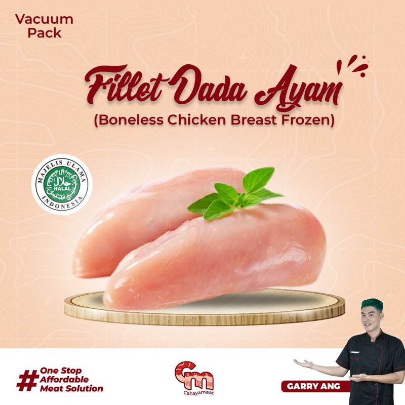 Jual Fillet Dada Ayam Tanpa Kulit Tulang | Boneless Chicken Breast ...