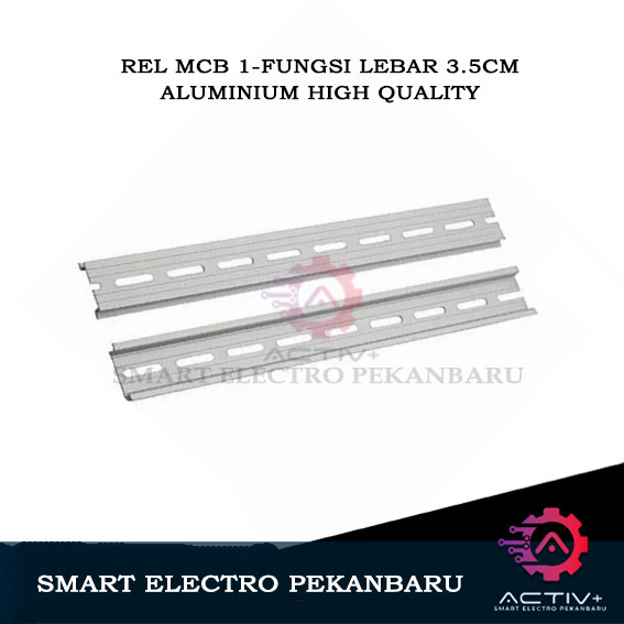 Jual ORIGINAL REL MCB ALUMUNIUM 1 FUNGSI DIN RAIL MCB DIN RAIL Slot ...