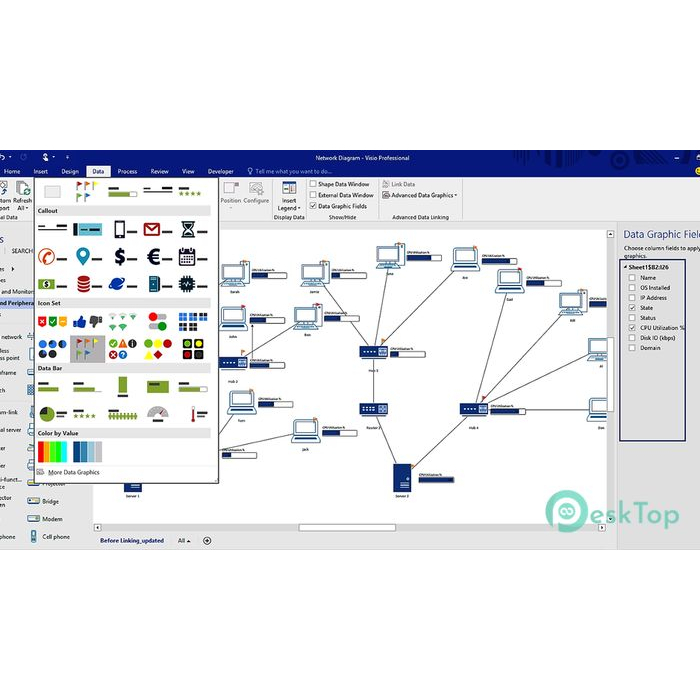 Jual Microsoft Visio Professional 2016 RTM x86/x64 - diagram and ...