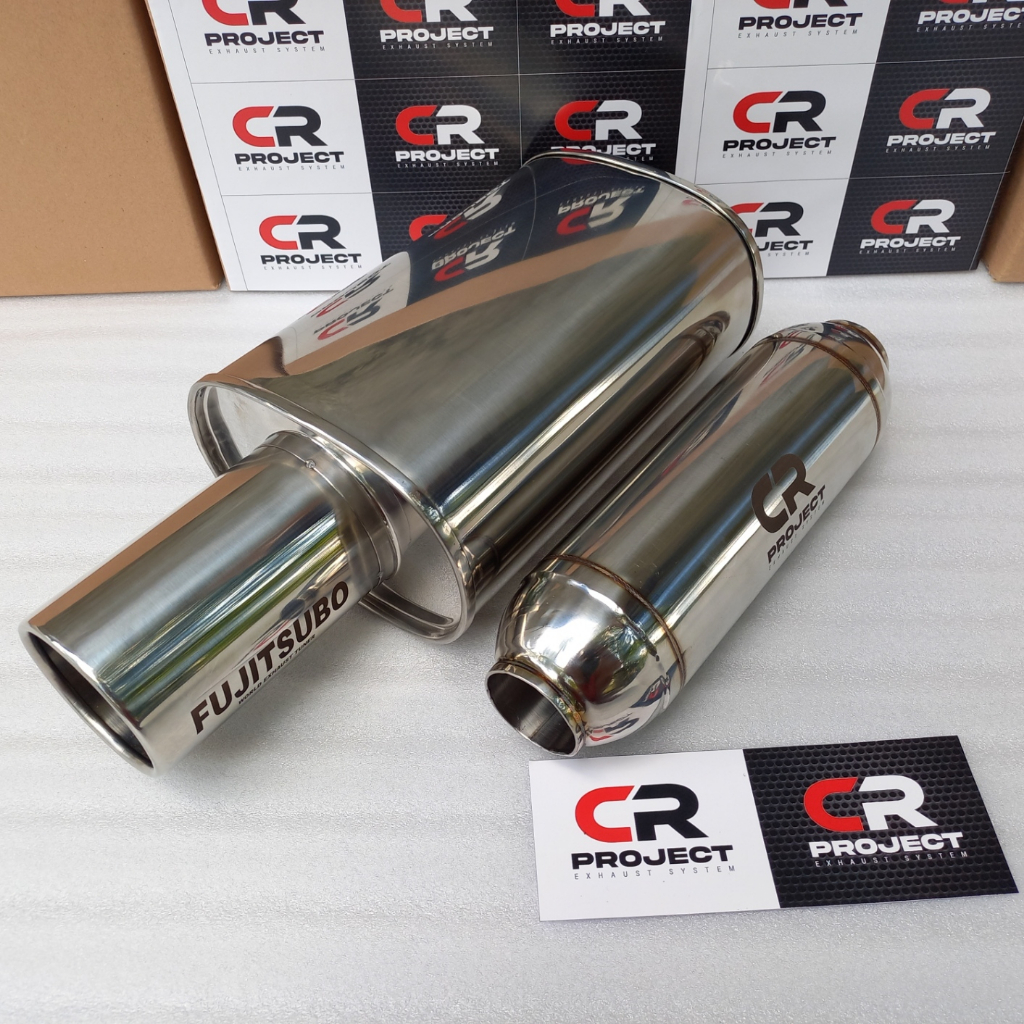 Jual Knalpot Mobil Fujitsubo Jumbo Plus Resonator Original CR Project ...
