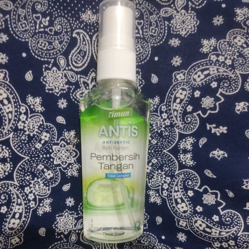 Jual Antis antiseptic anti kuman aroma timun pembersih tangan 55ml ...