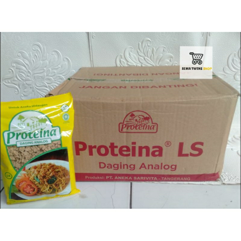 Jual 1 DUS - PROTEINA LS 250gr x 24PCS Daging Analog Nabati ( 1 KARTON ...
