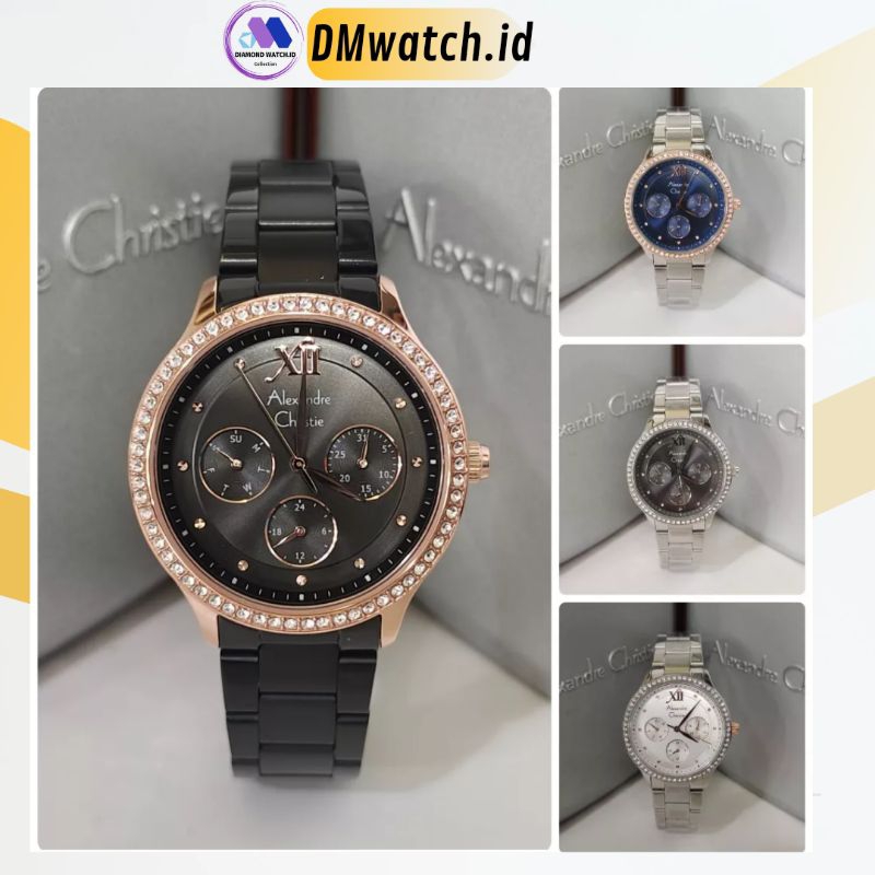 Jual [New] Jam Tangan Wanita Alexandre Christie 2A48 AC2A48 AC 2A48 ...