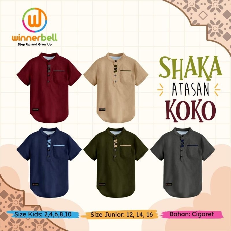 Jual ATASAN KOKO KEMKO SHAKA SERIES BY WINNER SHAKA ATASAN KOKO WINNER ...