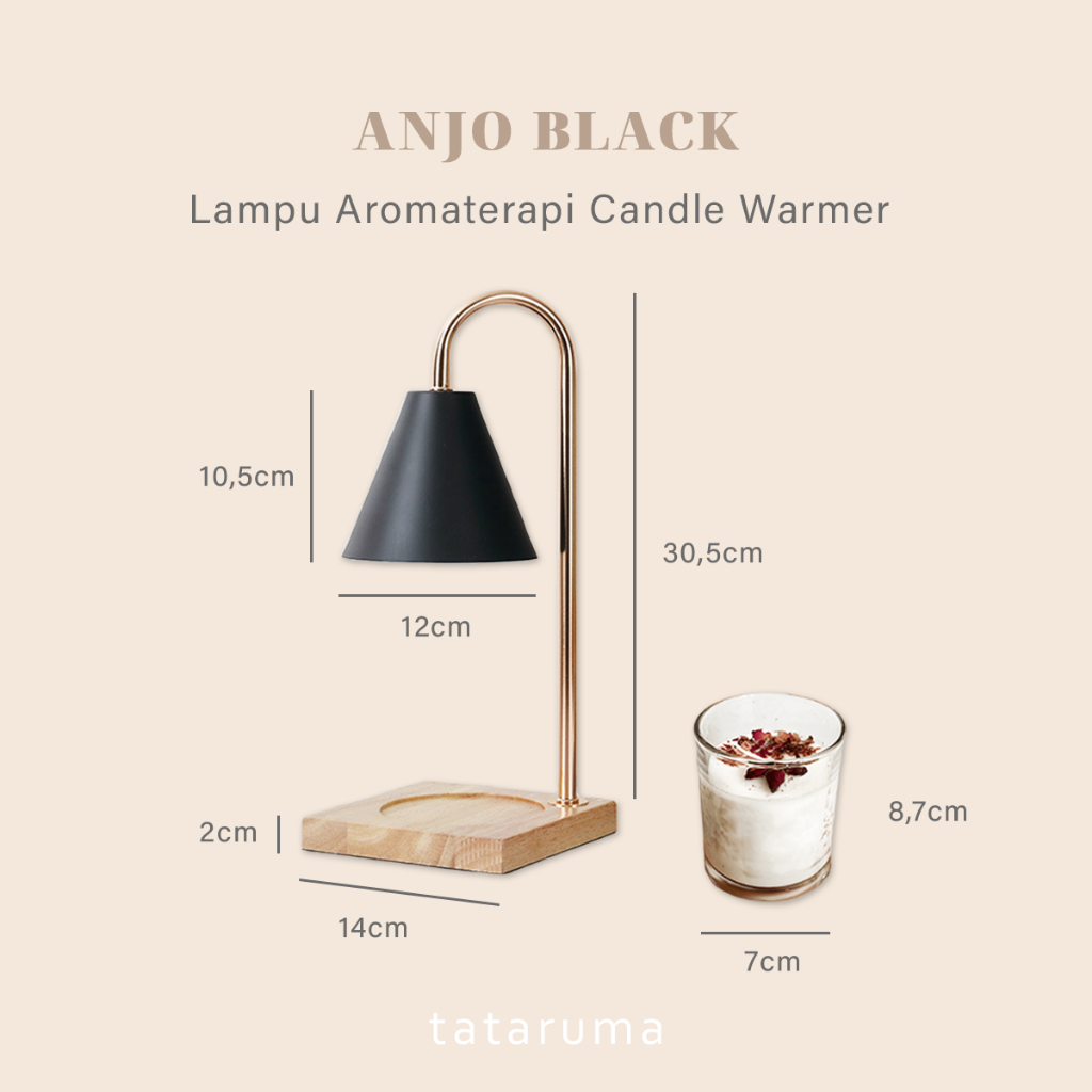 Jual TATARUMA Anjo - Lampu Aromaterapi Candle Warmer Lebur Lilin ...