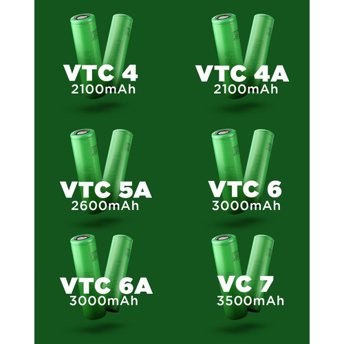 Jual SONY VTC 4 - 4A - 5 - 6 - 6A - VC7 18650 SERIES 2100MAH - 2600MAH ...