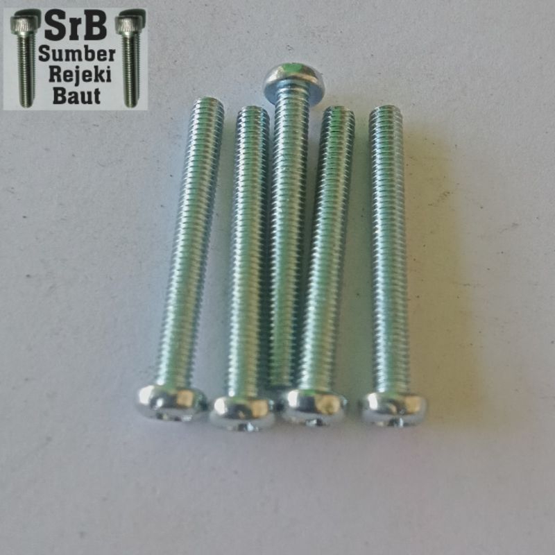 Jual Baut JP M3 × 25 Galvanis (25 pcs) | Shopee Indonesia