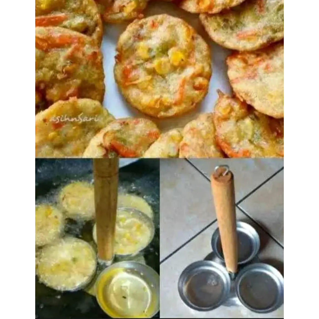 Jual Cetakan bakwan / gorengan / bala-bala 3 lubang | Shopee Indonesia Jual Cetakan bakwan / gorengan / bala-bala 3 lubang | Shopee Indonesia