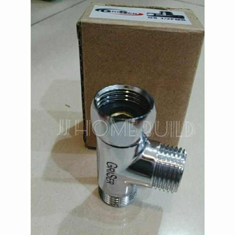 Jual Tee Griser GS 1/2" FMR Cabang Sambungan 1/2" Inch / Tee Cabang ...