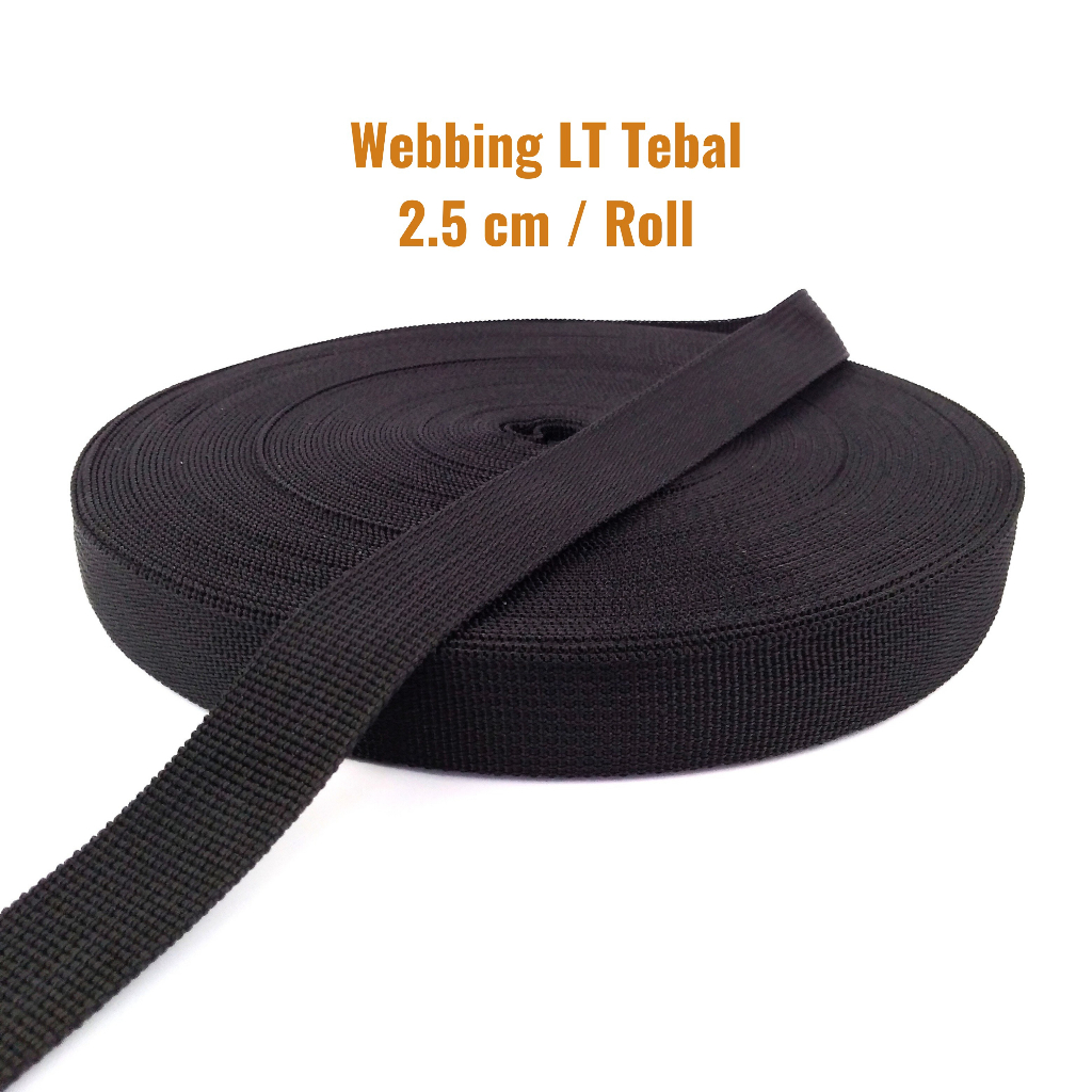 Jual Tali Webbing / Bisban Tas LT 2.5 cm Tebal | Shopee Indonesia