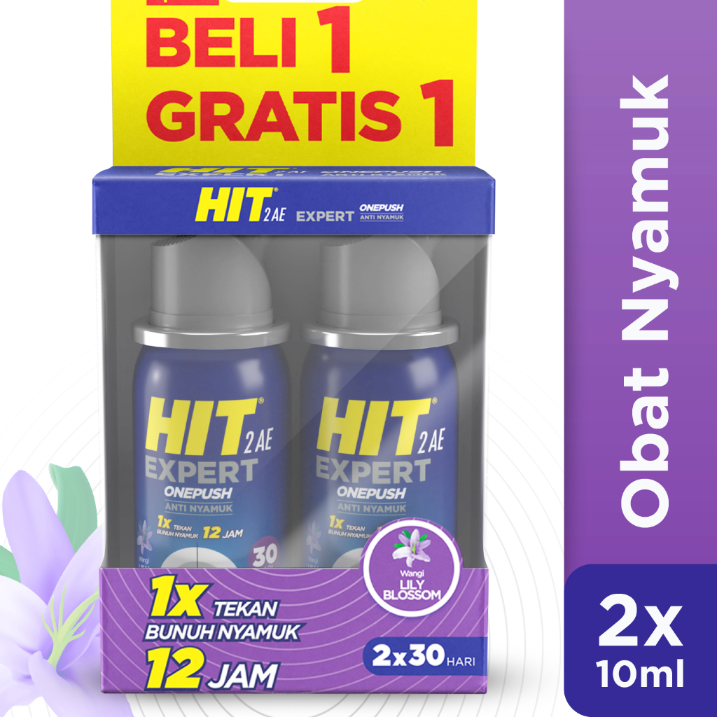 Jual HIT SPRAY ONE PUSH EXPERT OBAT NYAMUK 1+1 | Shopee Indonesia