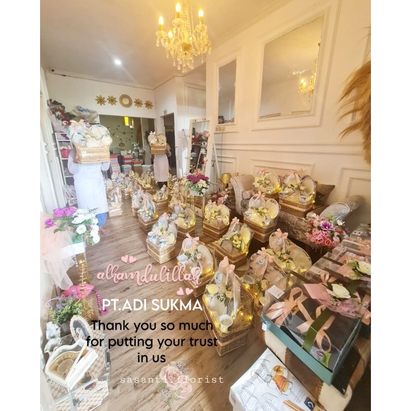 Jual Hampers Parcel Dinner Set Set piring Gelas Keramik Cantik Mewah ...