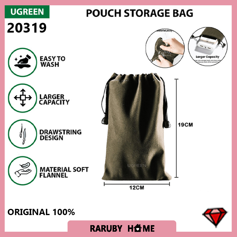 Jual UGREEN Pouch Travel Storage Bag Organizer Tas Serut Mini Serbaguna ...